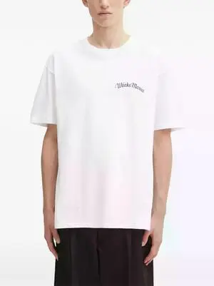 WACKO MARIA Logo-print Cotton T-shirt - White