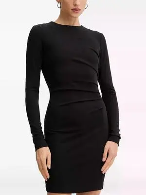 SILVIAN HEACH Draped Mini Dress - Black