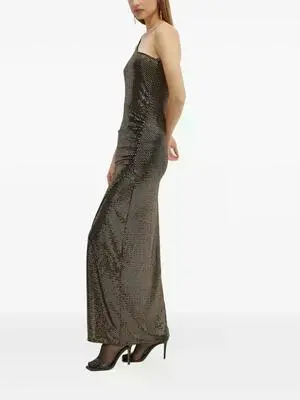MORGAN One-shoulder Embellished Midi Dress