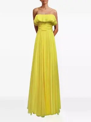 GEMY MAALOUF Ruffled Strapless Dress