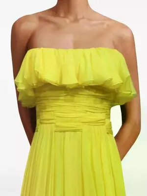 GEMY MAALOUF Ruffled Strapless Dress
