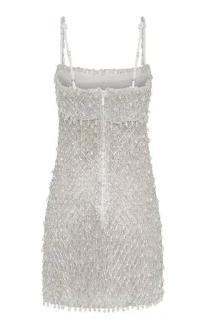 Rachel Gilbert Gardena Mini Dress - Silver