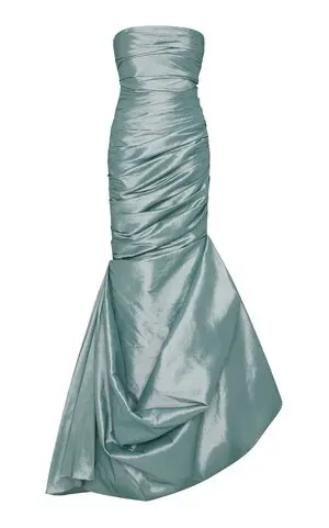 Rachel Gilbert Mishka Gown - Turquoise
