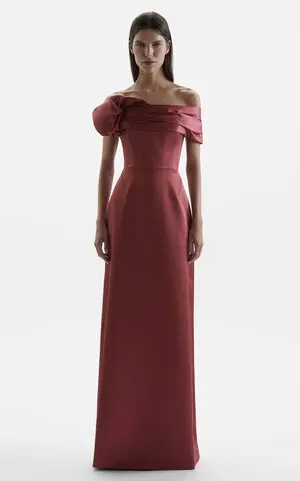 Rachel Gilbert Poline Gown - Pink