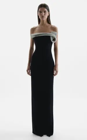Rachel Gilbert Roslyn Gown - Black