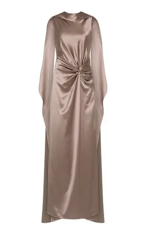 Rachel Gilbert Florence Gown - Taupe