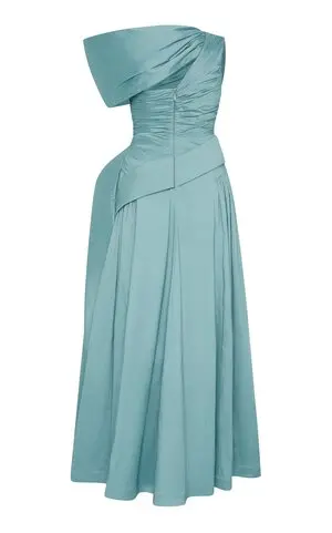 Rachel Gilbert Banks One-shoulder Gown - Light Blue