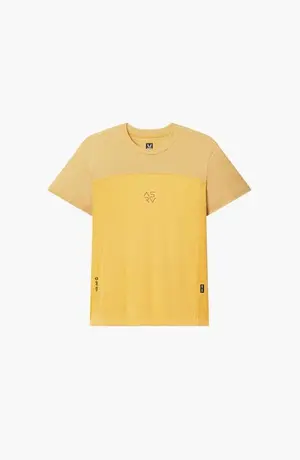 ASRV Aerosilver Upf50 Run Tee - Amber