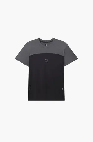 ASRV Aerosilver Upf50 Run Tee - Black