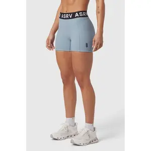 ASRV Lycra Ribbed Short Light Sky