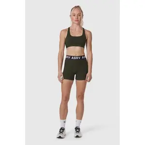 ASRV Lycra Ribbed Short Olive