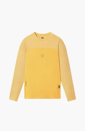 ASRV Aerosilver Upf50 Run Long Sleeve Amber