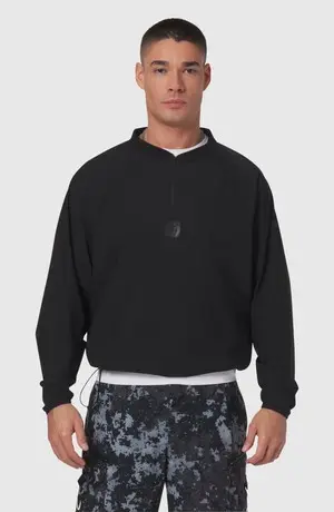 ASRV Tetra Lite Blade Collar Zip Jacket - Black