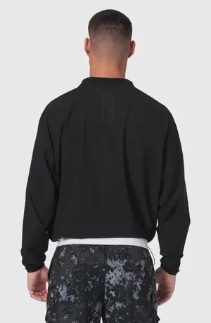 ASRV Tetra Lite Blade Collar Zip Jacket - Black