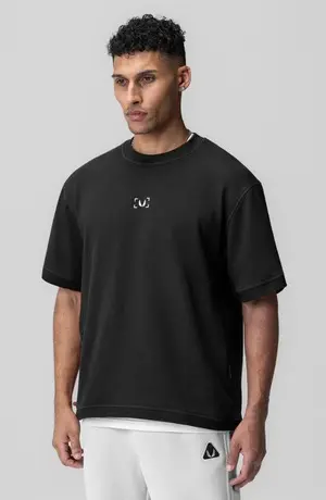 ASRV Herringbone Terry Oversized Cinch Tee