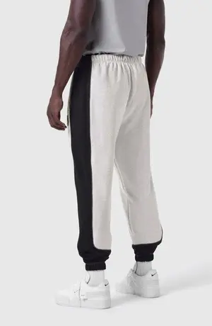 ASRV Tech Terry Mesh Panel Sweatpants Heather Grey