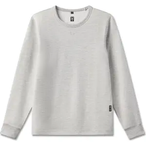 ASRV Waffle Knit Long Sleeve - Heather Grey