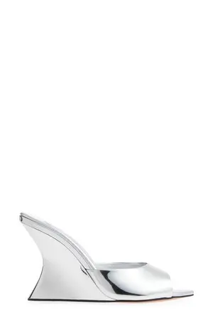 AQUAZZURA Bisous Wedge Slide Sandal