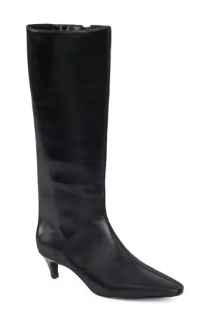 Matisse Lucian Faux Leather Knee High Boot - Black