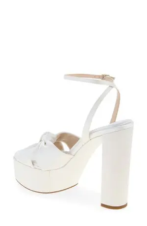 AQUAZZURA Cupid Ankle Strap Platform Sandal