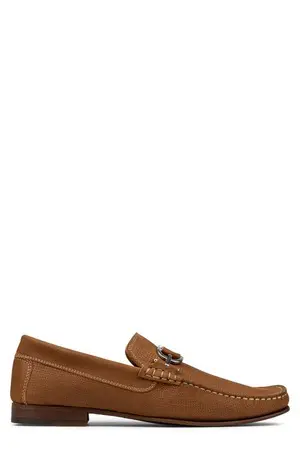 DONALD PLINER Dacio Leather Loafer - Saddle
