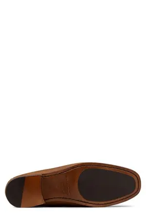 DONALD PLINER Dacio Leather Loafer - Saddle