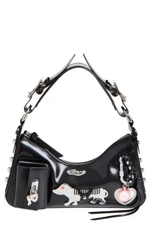 CHOPOVA LOWENA Mini Sofia Leather Shoulder Bag