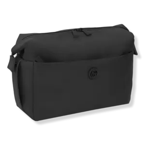Joan & David 1680 Denier Nylon Cosmetic Case With Front Zip Pocket - Black