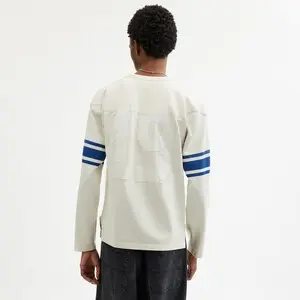 COACH Striped Varsity Long Sleeve T-shirt In Organic Cotton
