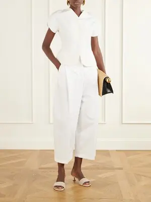 Jacquemus La Veste Ovalo Faille Blazer