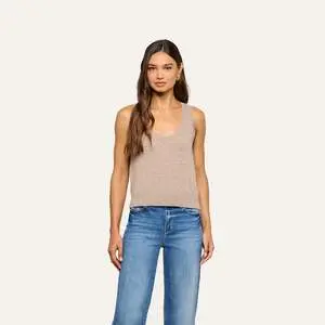 L'Agence Filou Cashmere Tank Top