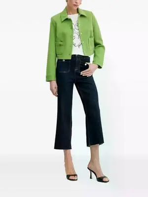 MORGAN Cropped Button-up Jacket