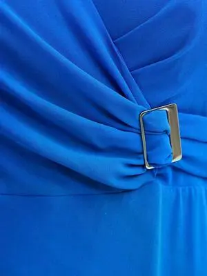 MORGAN V-neck Midi Dress