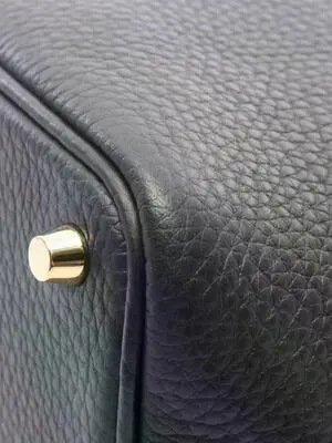 Hermès Picotin Lock Pm Bovine Leather Tote Bag - Black