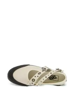 VANS Mary Jane Studded Buckled Sneakers - Neutrals