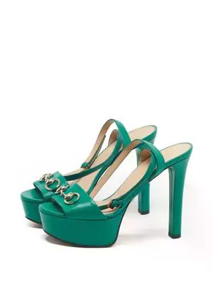 Gucci Horsebit Ankle-strap Sandals