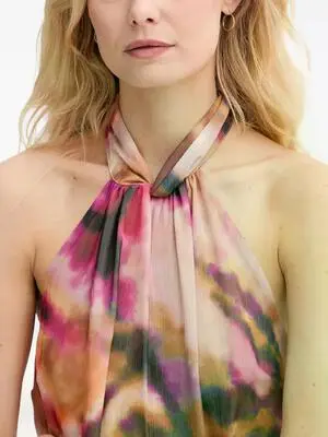MORGAN Tie-neck Top