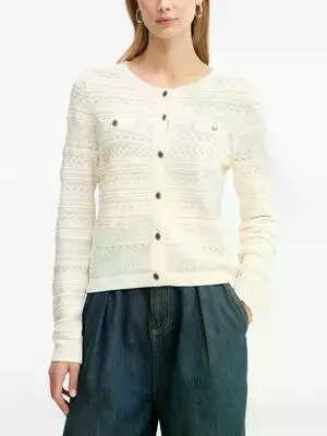 MORGAN Button-up Cardigan - Neutrals