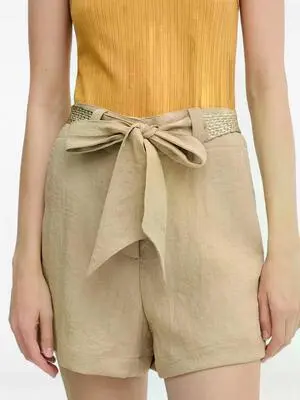 MORGAN Shavik Belted Shorts