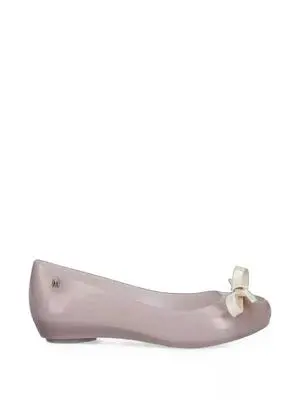 Melissa Ultragirl Bow-detail Ballet Flats - Pink