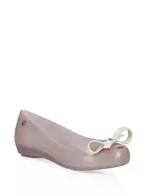 Melissa Ultragirl Bow-detail Ballet Flats