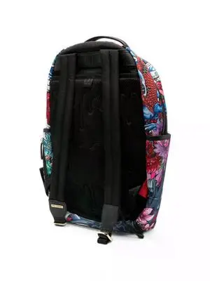 SPRAYGROUND Shark Floral-print Backpack