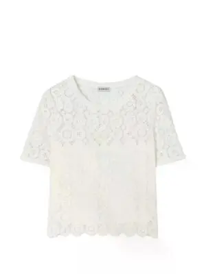 Burberry Lace Top - Neutrals