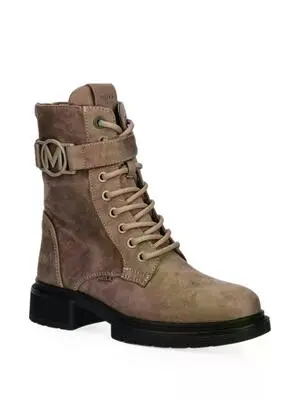 MEXX Kimberly Glad Logo-buckle Lace-up Boots
