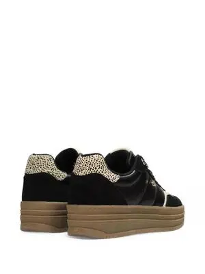 MEXX Sylvia Ray Panelled Leopard-print Sneakers