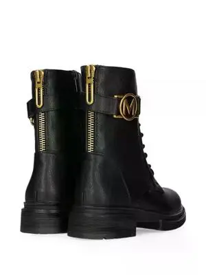 MEXX Kimberly Glad Logo-plaque Lace-up Ankle Boots