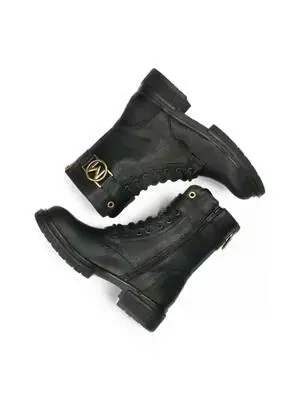 MEXX Kimberly Glad Logo-plaque Lace-up Ankle Boots
