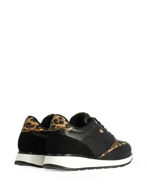 MEXX Solora Rare Leopard-print Panelled Sneakers