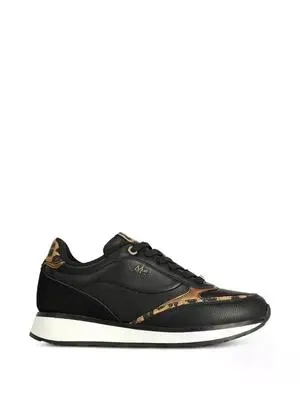 MEXX Solora Rare Leopard-print Panelled Sneakers - Black