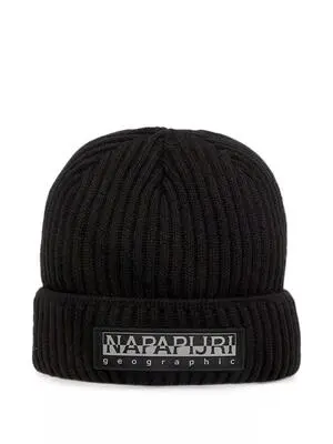 NAPAPIJRI F-vispa Ribbed Beanie Hat - Black